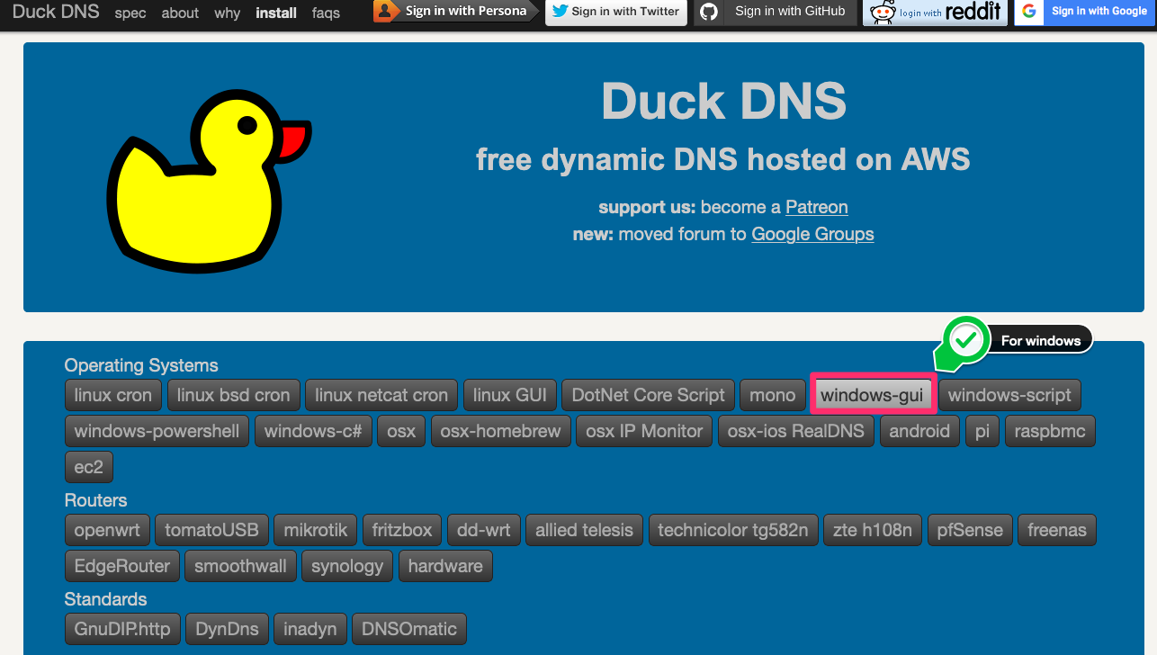 Duck DNS – Setup on Windows to Allow Remote Workers - VOICE1 LLC - 1 ...