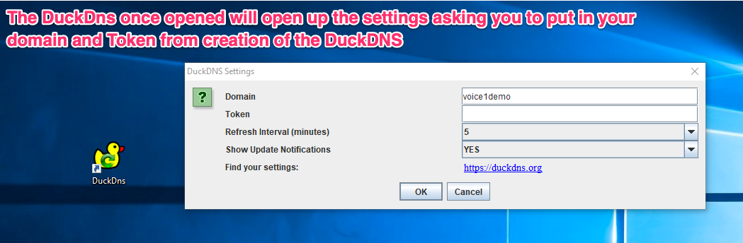 Duck DNS – Setup on Windows to Allow Remote Workers - VOICE1 LLC - 1 ...
